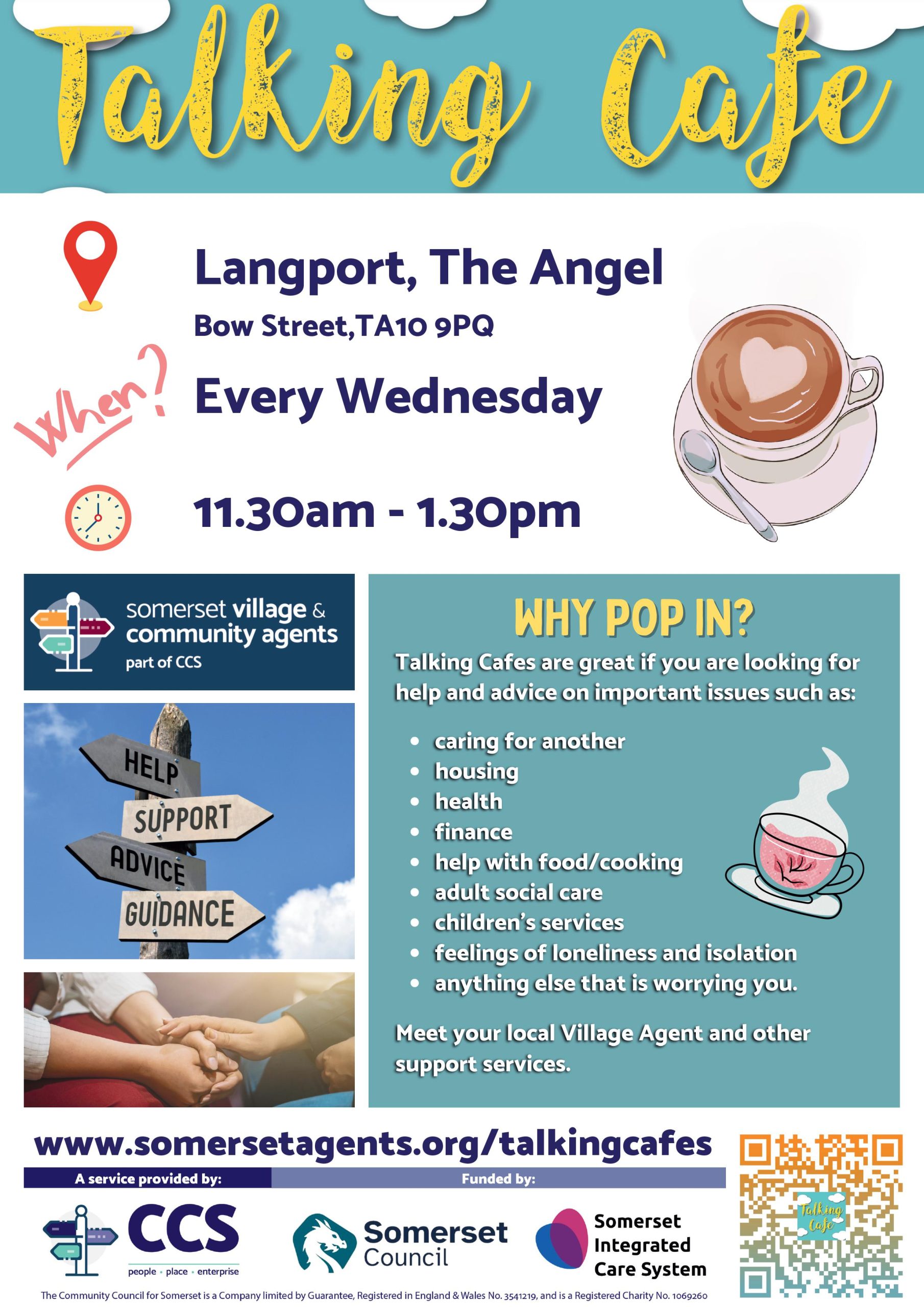 It's good to talk... Pop in to the Talking Cafe! - Langport Life
