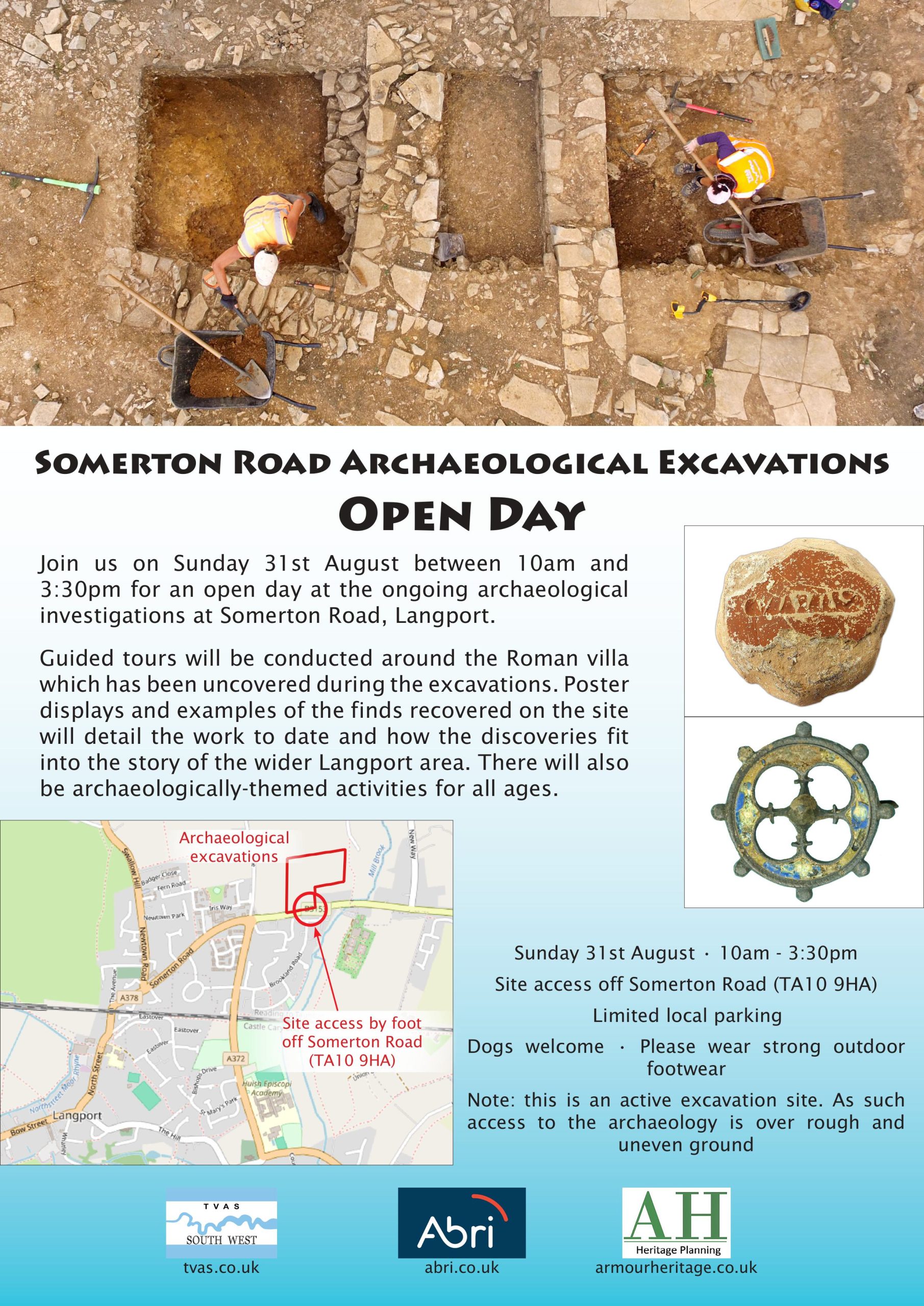 Somerton Road – Archaeological Day – Langport Life