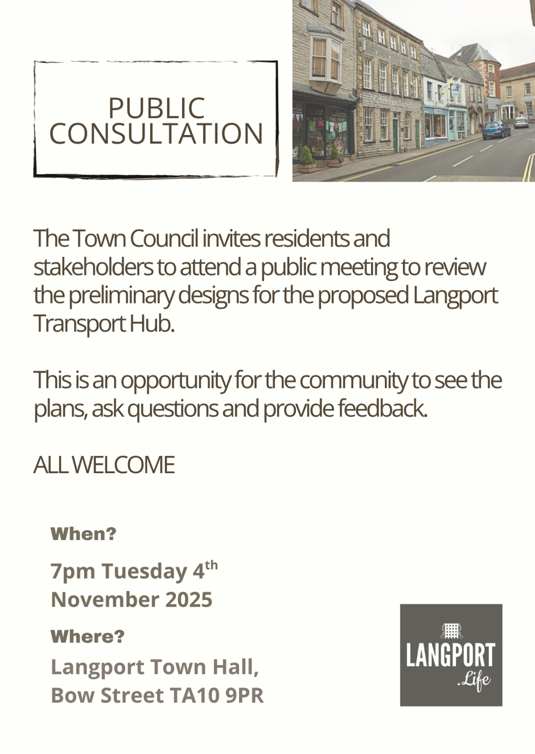 Rural Transport Hub – Langport Life